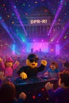 Rblx Dj Party With Lego Characters In Vibrant Club Setting | AI Video