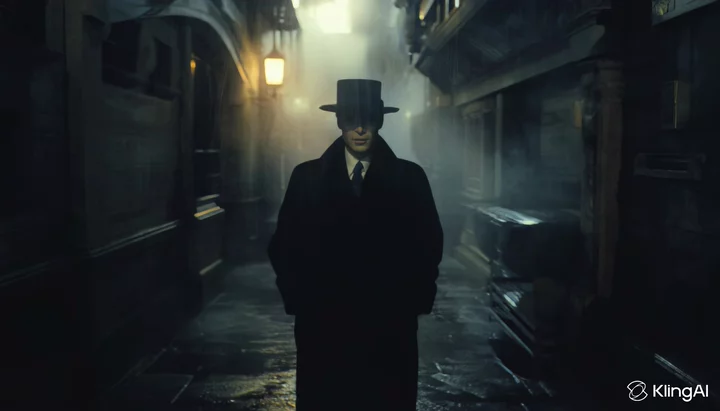 Jack The Ripper Mysterious Figure In Dark Alley | AI Video
