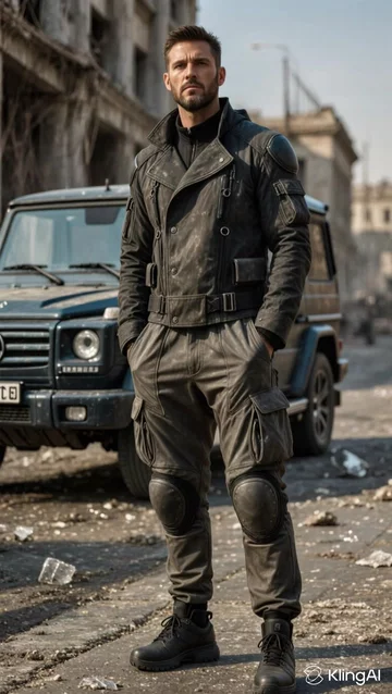 Mercedes Geländewagen Drifts In Post Apocalyptic City Cinematic Fashion ...