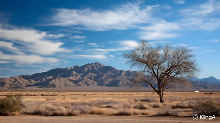 Mountain Range Background Plain Cloud Shadows Passing Slowly Sparse ...