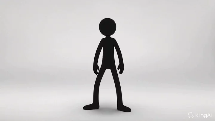 Stretchy Stick Figure Animation Fun And Flexibility | AI Video