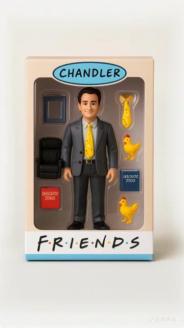 Chandler Friends Toy Figure Unboxing And Review | AI Video