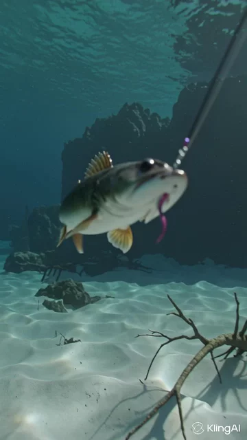 Underwater Bass Fishing Epic Battle Largemouth Bass Fisherman ...