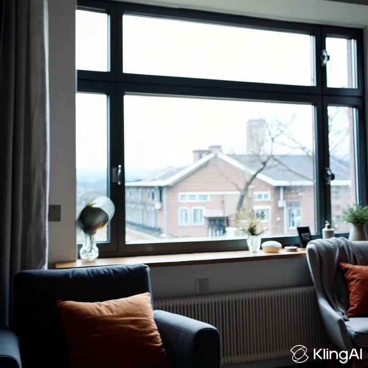 Olof Cozy Christmas Tree Decorated With Lights And Ornaments | AI Video