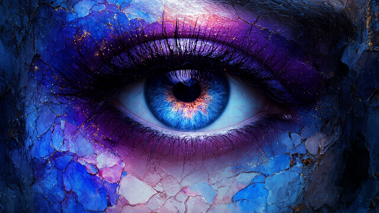 Eye Captivating Close Up Human Anatomy Medical Science | AI Image