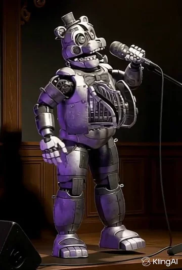 Funtime Freddy Animatronic Fnaf Bear Sings On Stage For Pizza Crowd ...