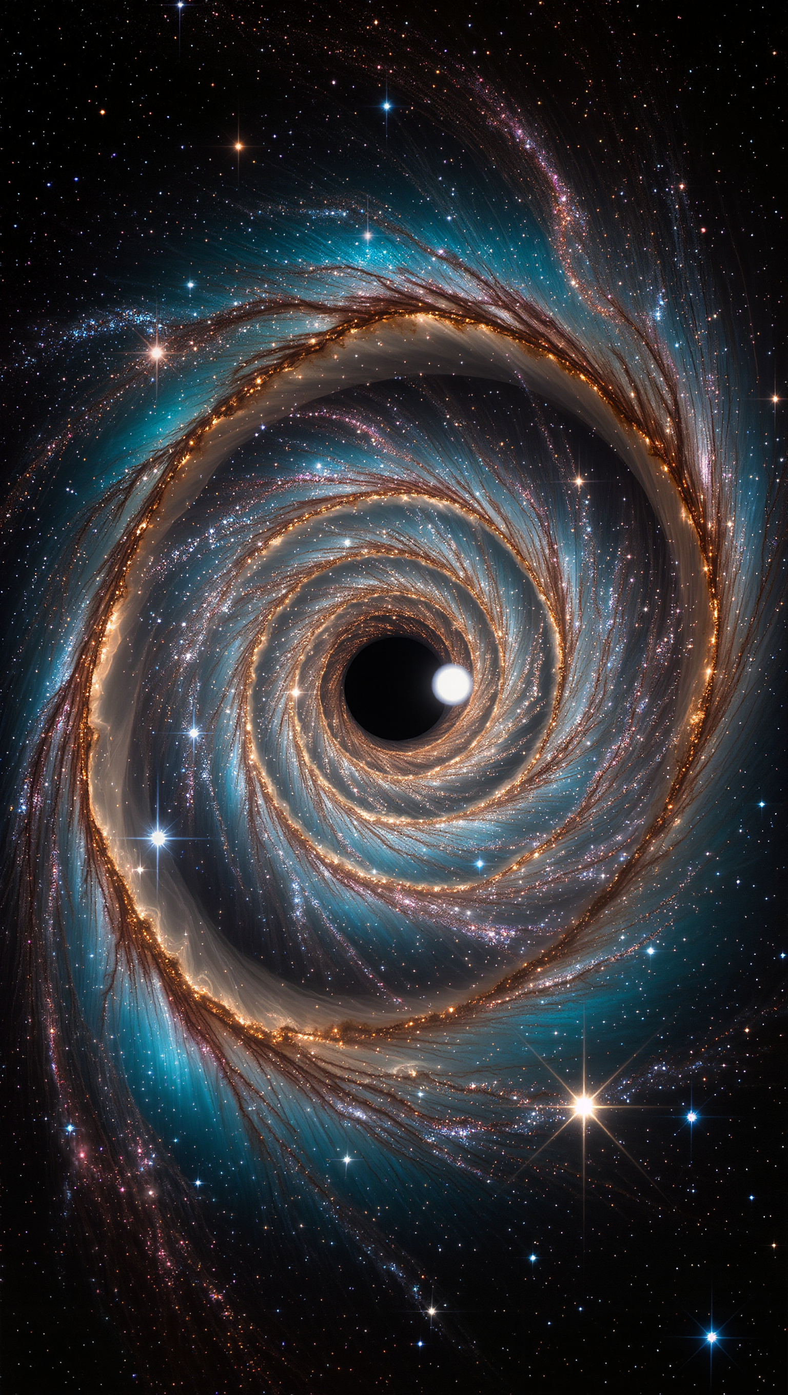 Galactic Eye Universe Is Watching Itself Stars Neurons Planets Thoughts ...