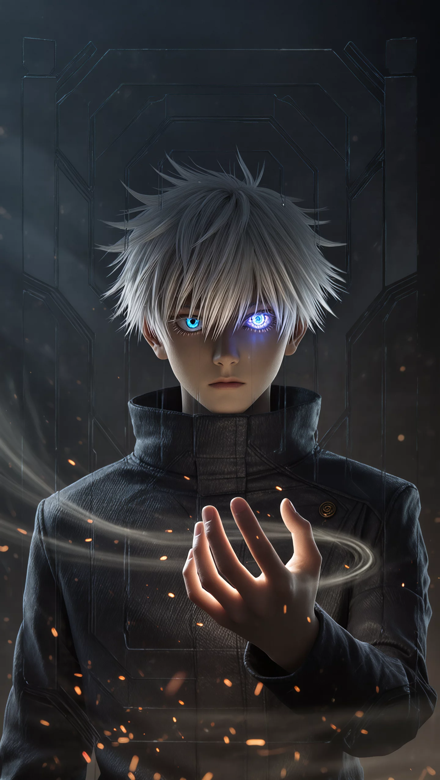 Goju Satoru Nerfed Battle Highlights | AI Image