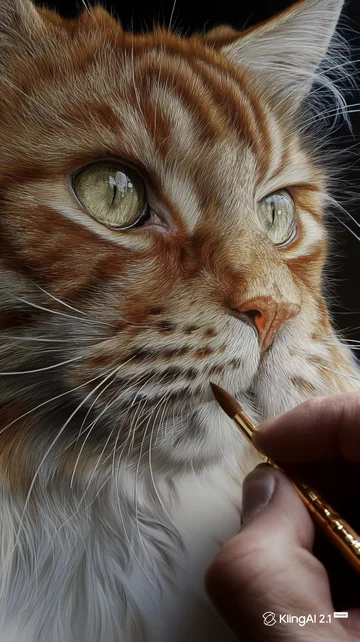 A Painting Comes To Life And Jumps Off The Page | AI Video