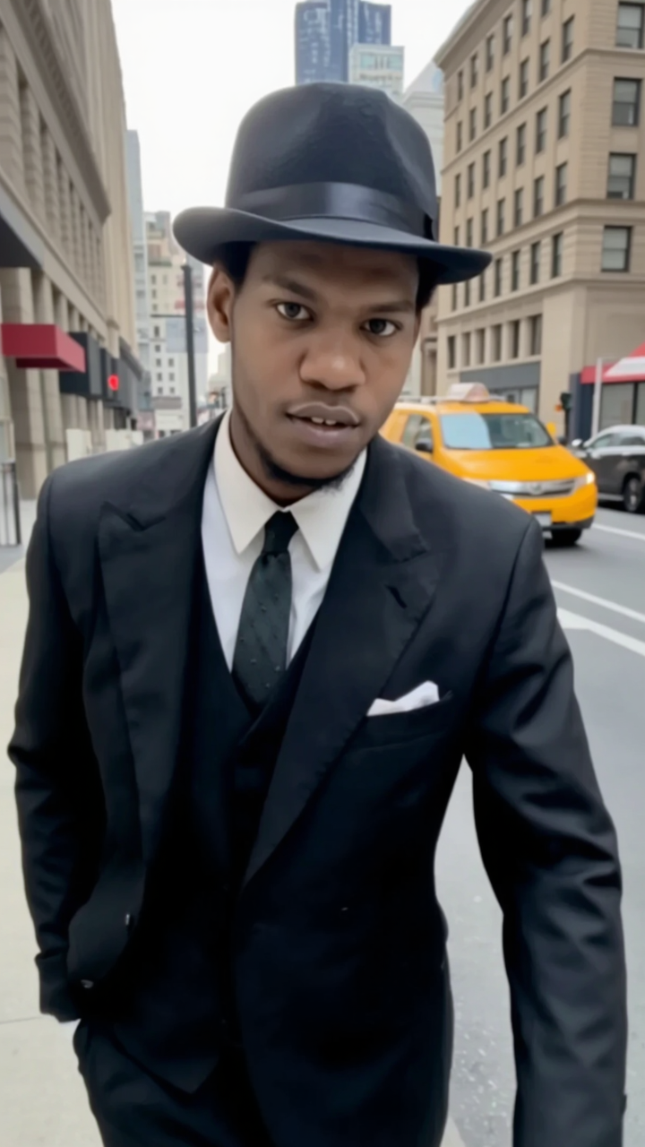 Handsome Dude In Tuxedo Inspiring Dream Upgrade Your Destiny | AI Image